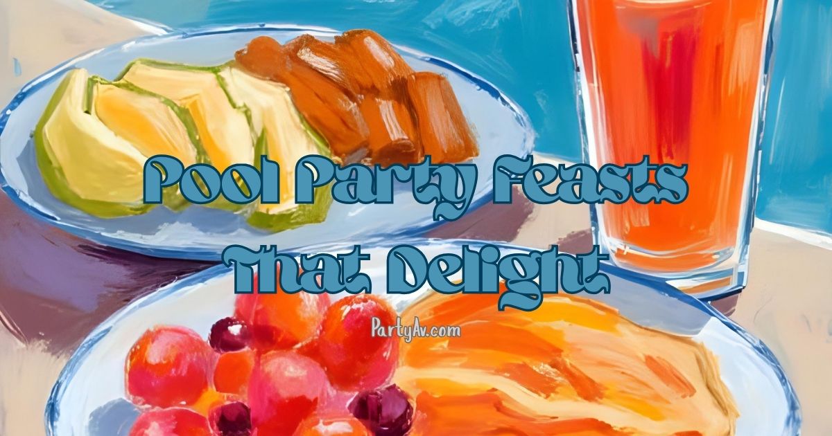 Pool Party Feasts That Delight - Days, Years, Seasons.